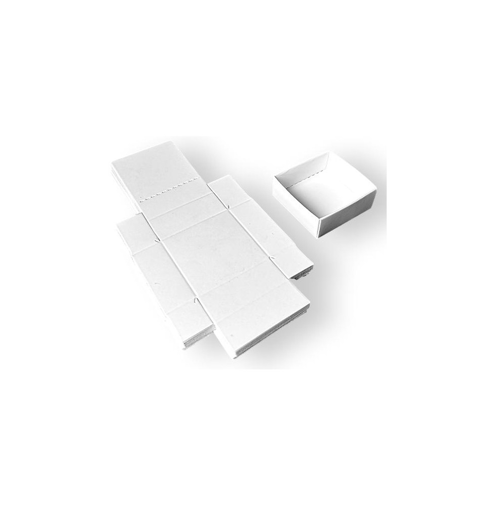 Boites modulaires 60x60x25 mm, par paquet de 100 boites