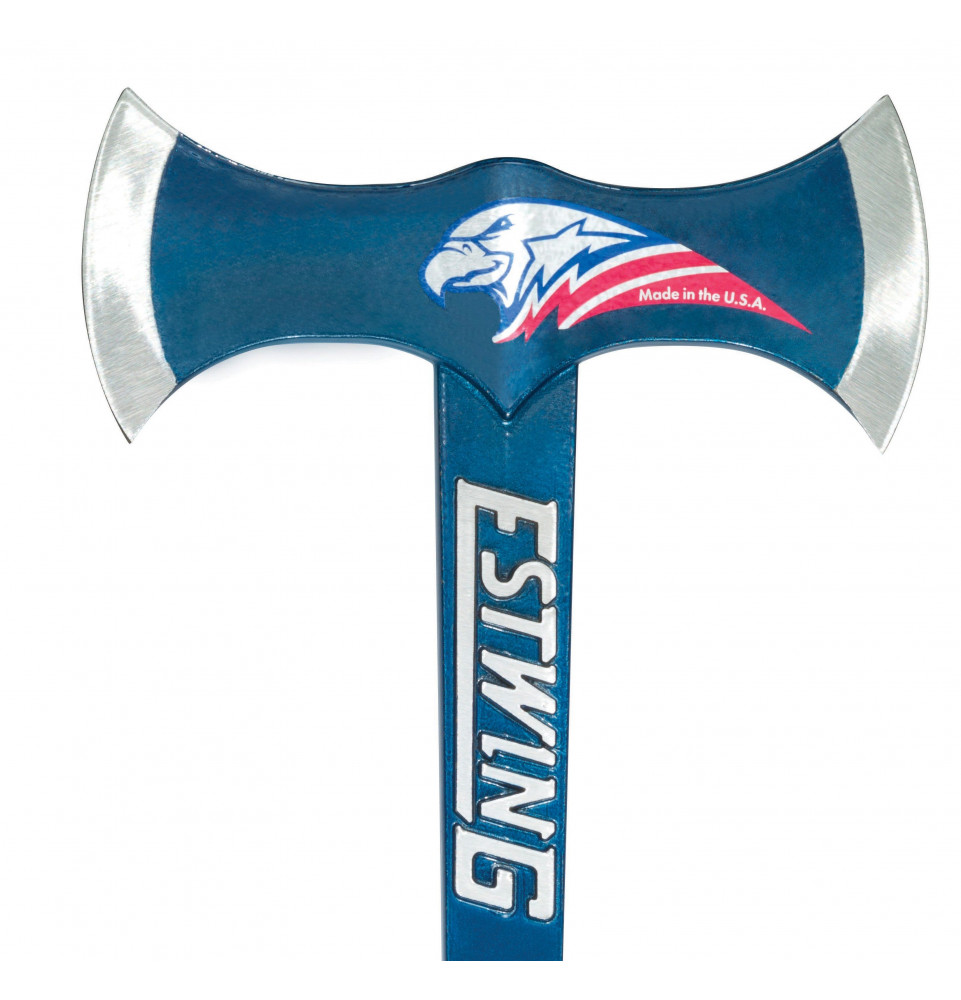 Hache tomahawk black Eagle double tranchant Estwing